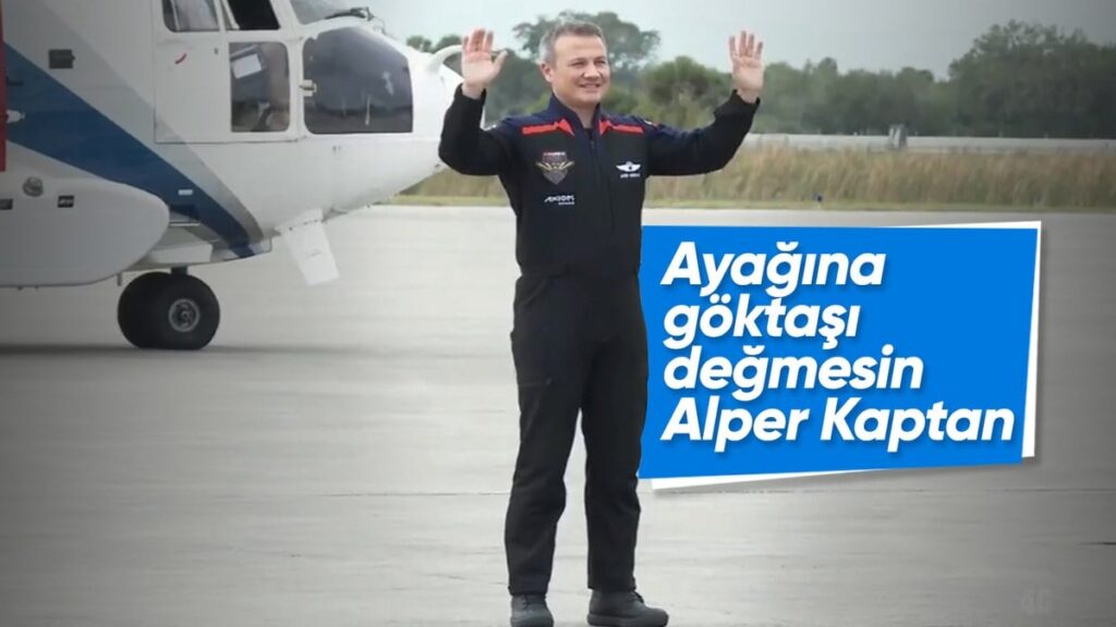 Alper Gezeravcı uzay aracına gidiyor! Ailesiyle vedalaştı - Sokak Haber